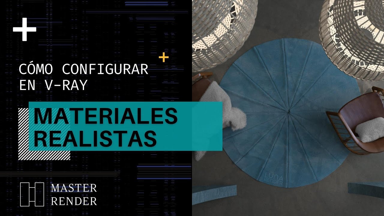 Cómo configurar materiales Realistas en Vray para Sketchup - YouTube