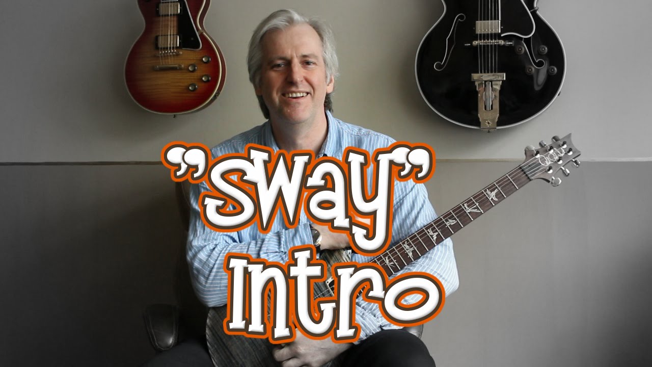 How To Play "Sway" Intro (Dean Martin version) - YouTube
