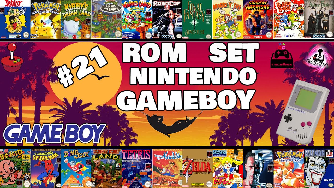 ROM SET NINTENDO GB - YouTube