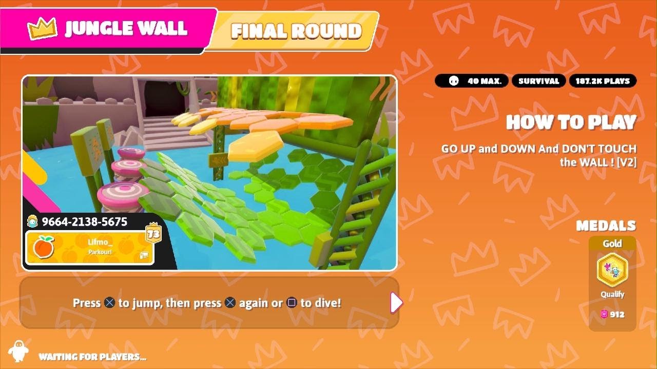 Fall Guys Jungle Wall Creative FinalWin - YouTube