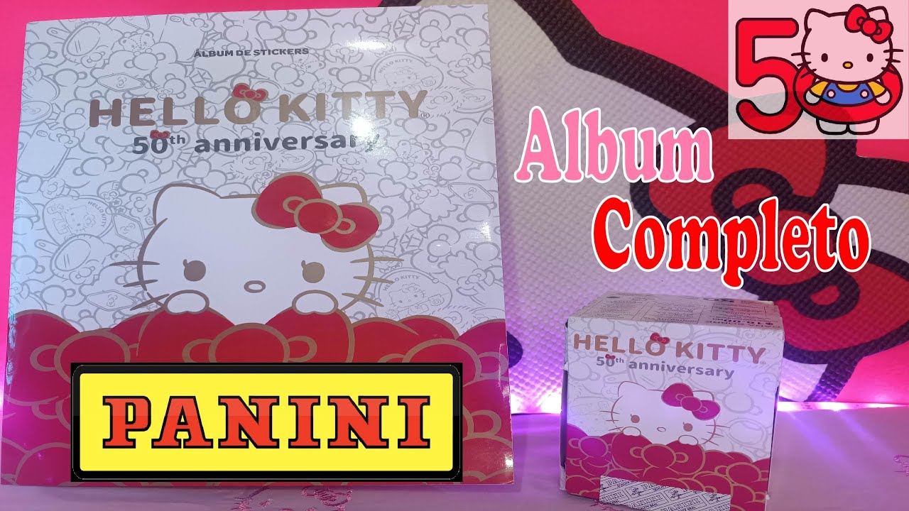 Album Completo Hello Kitty 2024 🎀 Abriendo sobres estampas Hello Kitty ...
