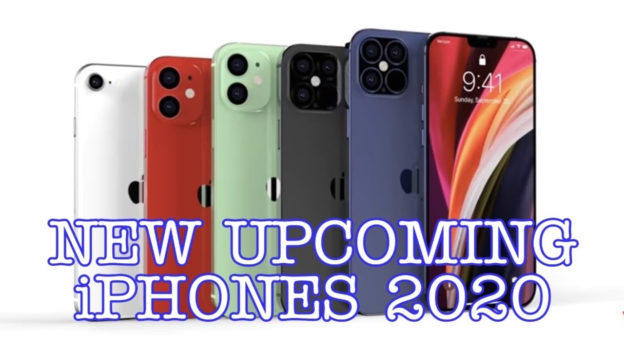 New Upcoming iPhones 2020 - YouTube