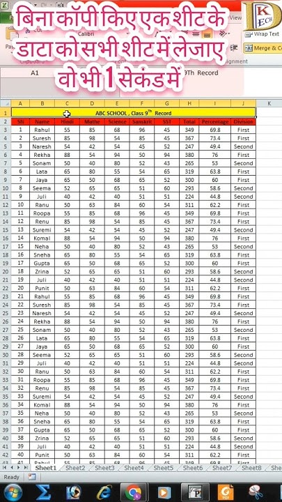 Excel Formatting Tricks || Basic Data Entry Work in Excel || Excel Interview Questions - YouTube