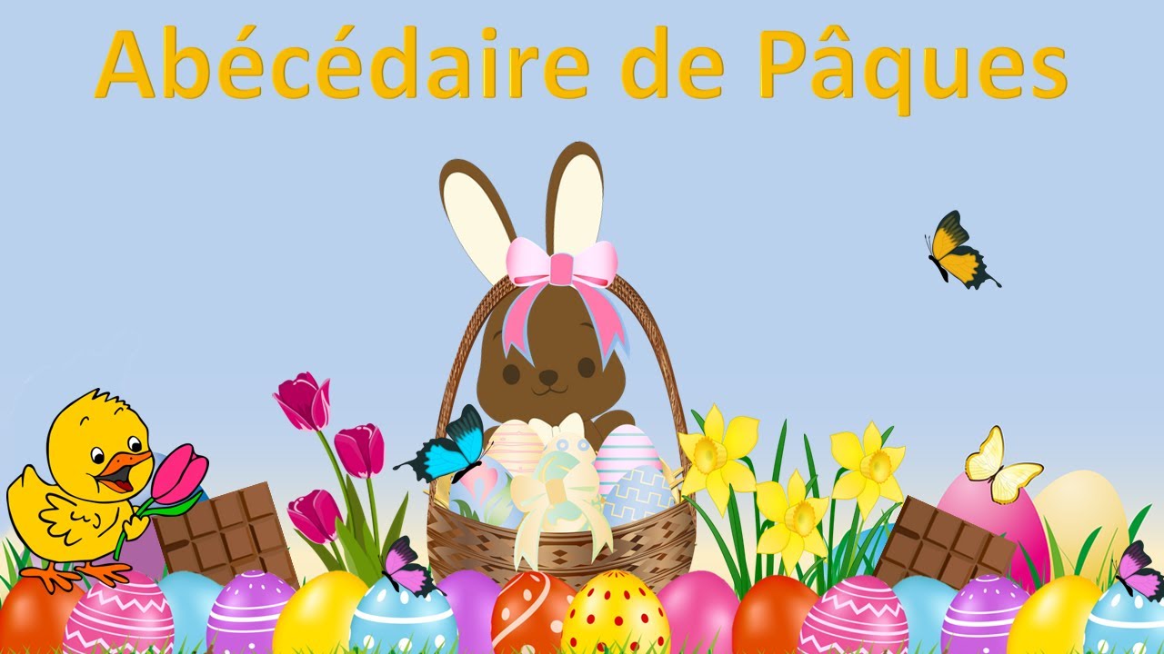 Abécédaire de Pâques pour enfants | Apprendre l'alphabet | Easter ABC ...