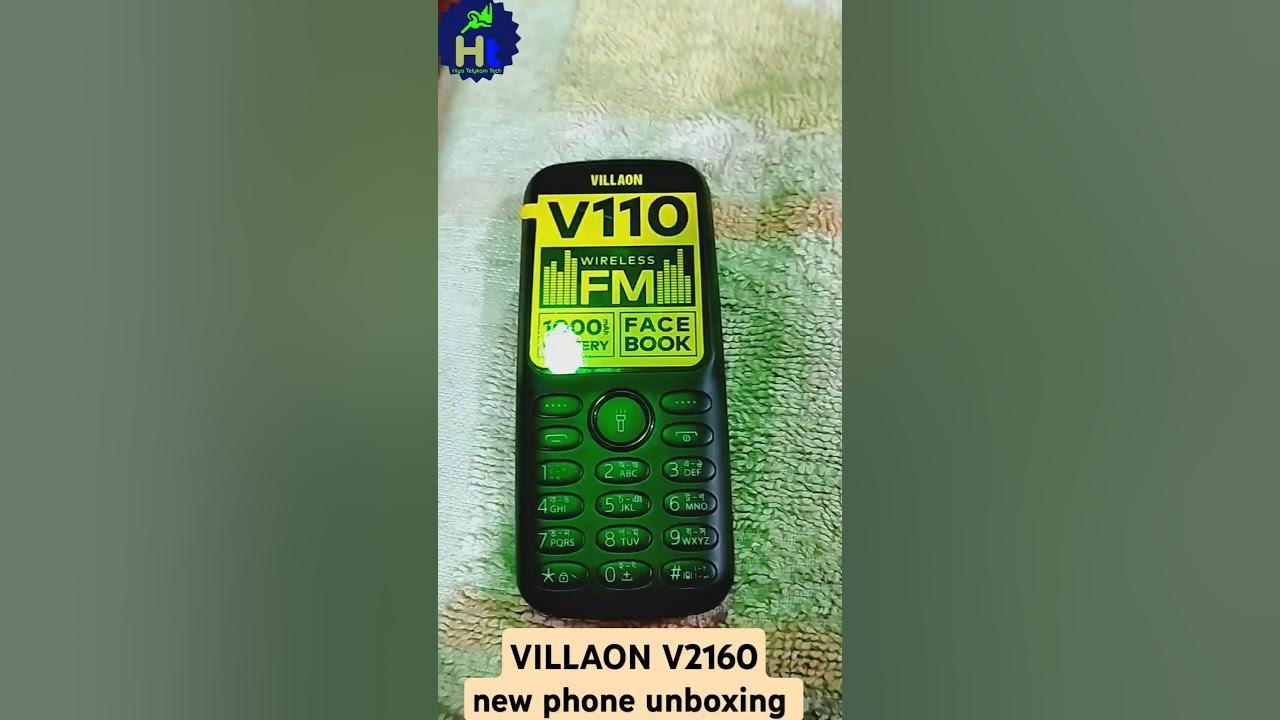 VILLAON V2160 new phone unboxing #short #shortvideo #shortfeed #mobilephone #unboxing# ...