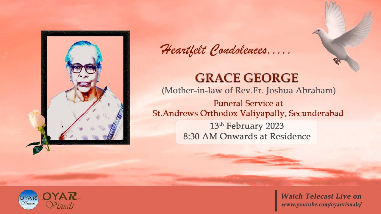 Grace George | Funeral Service | Oyar Visuals - YouTube