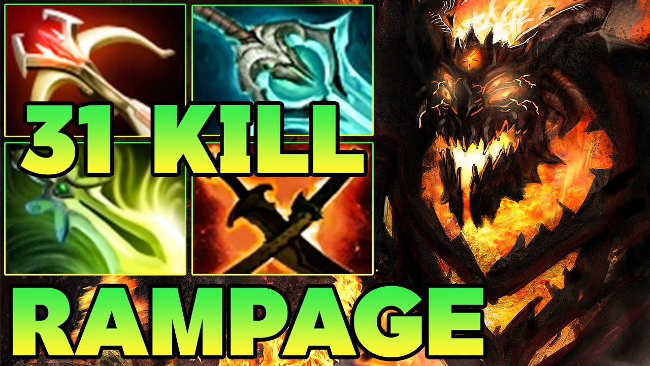 Rampage + 31 Kills Shadow Fiend Dota 2 ! SF Dota 2 Mid Lane Carry Meta ...