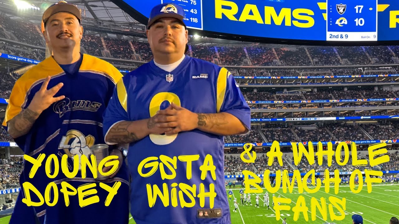 Young Dopey & Gsta Wish @ The West Factory Los Angeles Rams Tailgate ...