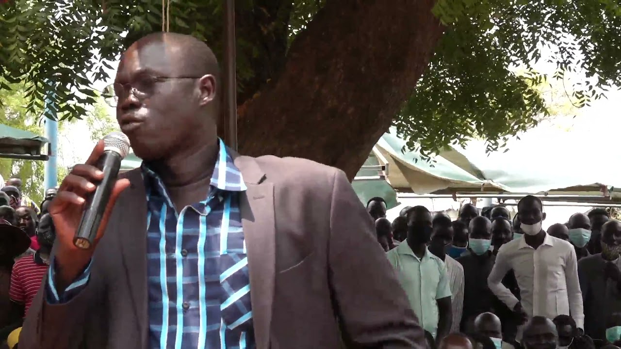 Panchol Deng Ajang's Performance during the Cabinet Swearing-in ...