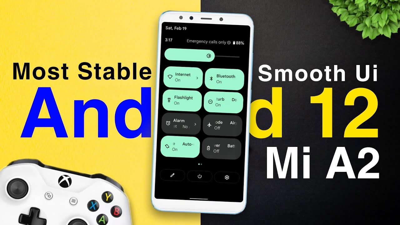 ⚡Most Stable Android 12 Rom for Mi A2 | Great Battery | Smooth Ui ...