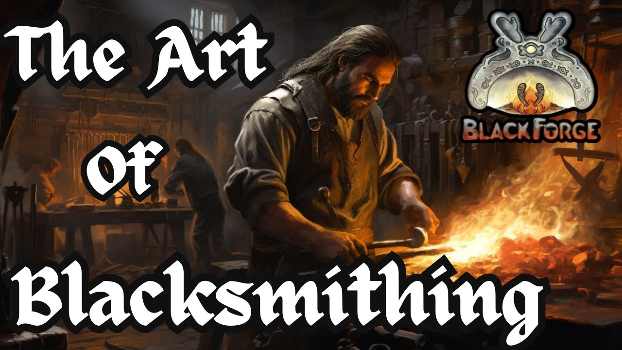 Craft Legendary Weapons In VR: Black Forge VR Blacksmithing Tutorial ...