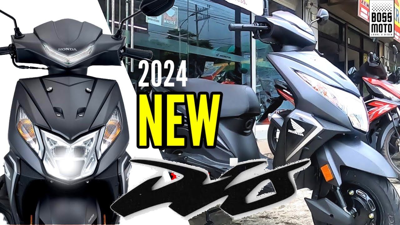 Latest Honda Dio 2024 Matte Black Price Specs Features Ph Review - YouTube