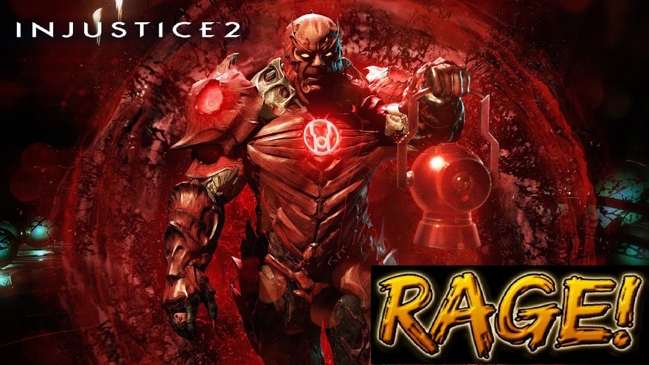 "RAGE" Week Of Atrocitus #1 Injustice 2 Ranked Matches - YouTube