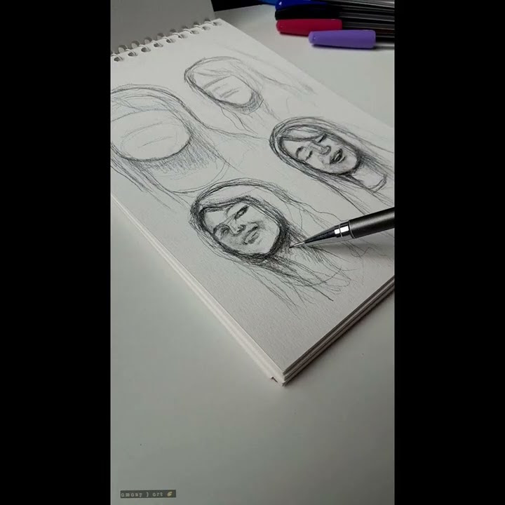 سكتشات رصاص 🖤🥤 رسم بالرصاص سريع Drawing Draw Youtube