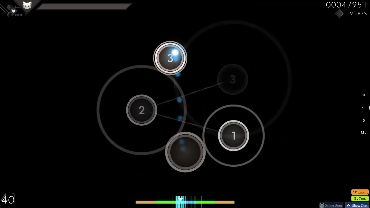 osu triangles - YouTube