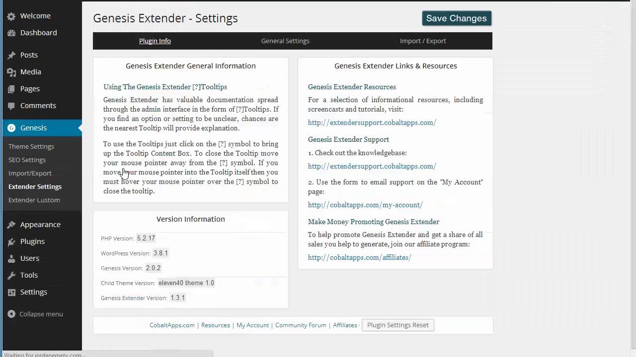 Installing Genesis Extender - YouTube