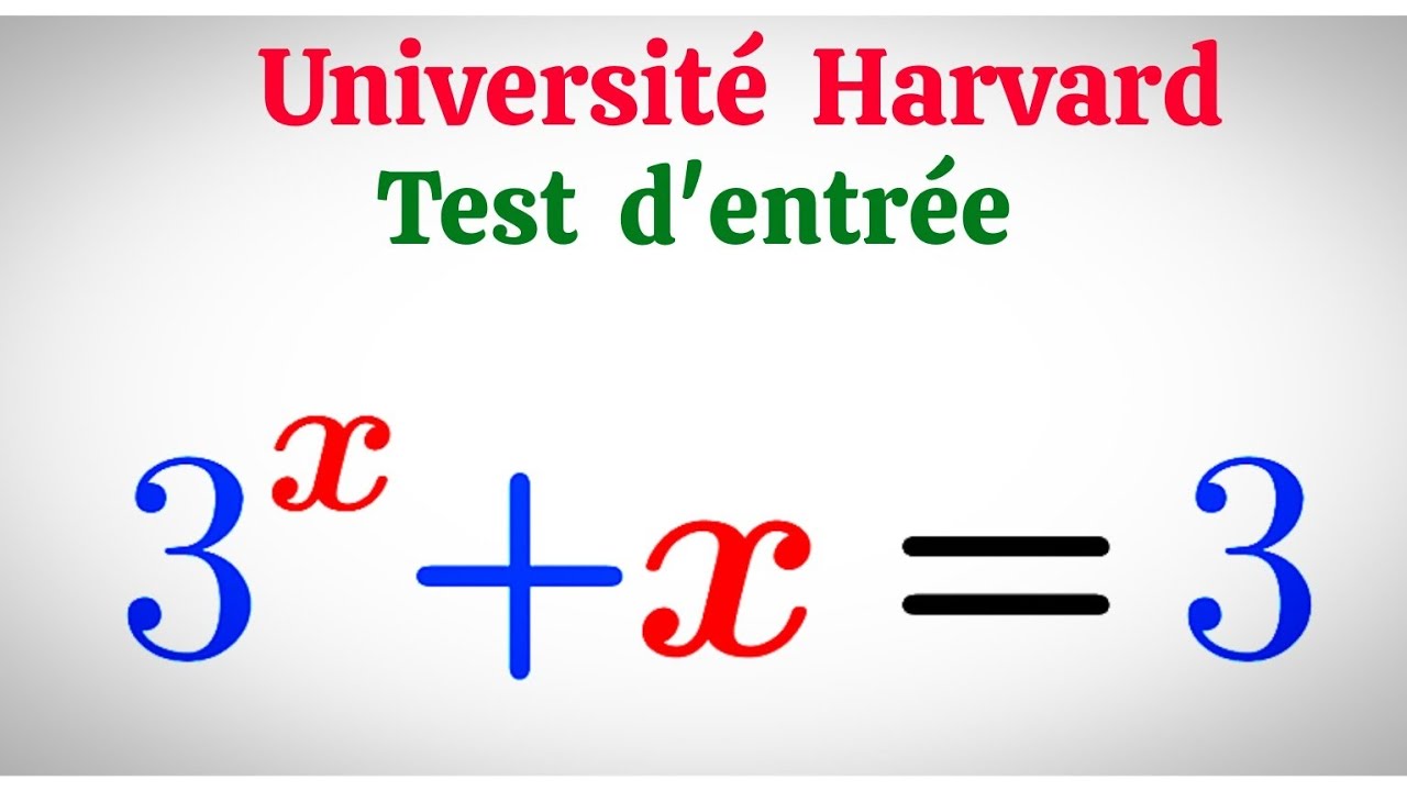 Comment résoudre cette équation ? | Utilisation de fonction LAMBERT - YouTube