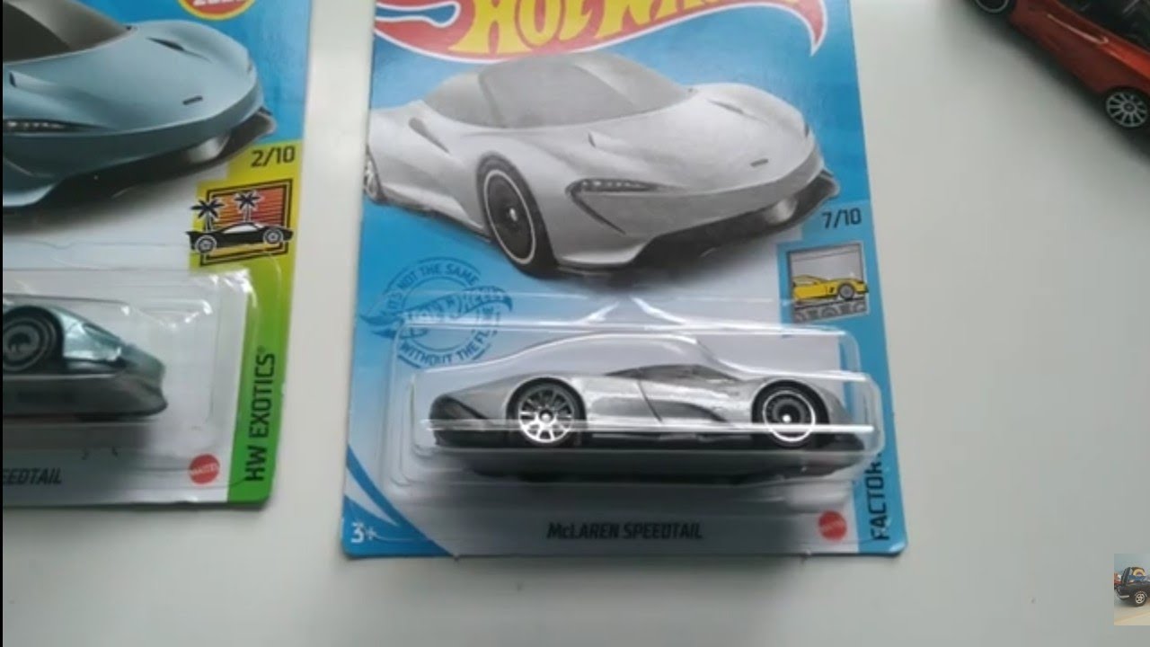 2021 Hot Wheels Gray McLaren Speedtail #112 Factory Fresh #7/10 Mattel ...