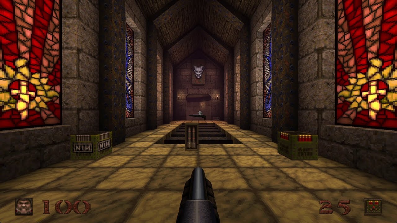 QUAKE - EPISODE SCOURGE OF ARMAGON - MAP THE GREMLIN'S DOMAIN - YouTube