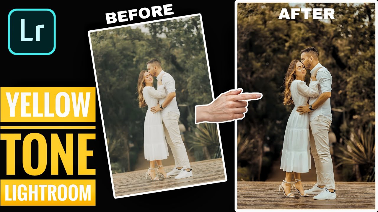 Lightroom Color Grading Tutorial! - Yellow Tone Preset | HNR EDITZ ...