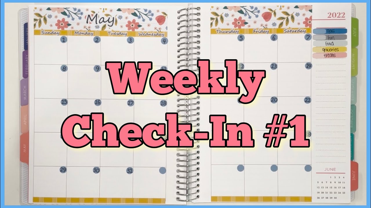 May Weekly Check-In #1 | What I spent in a week | low income budget ...