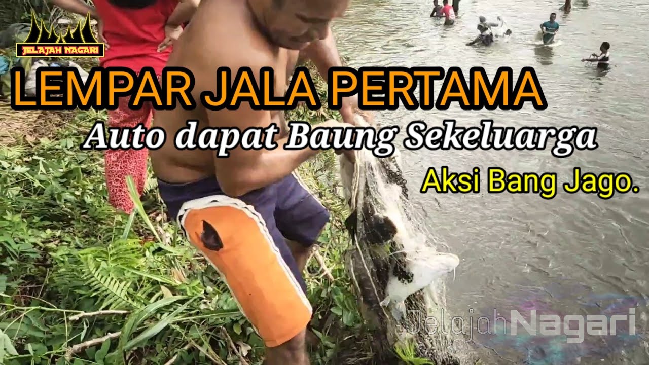 Panen Ikan Larangan Batang Sumpu Kampung Nan Ampek, Kubu Padang Beriang ...