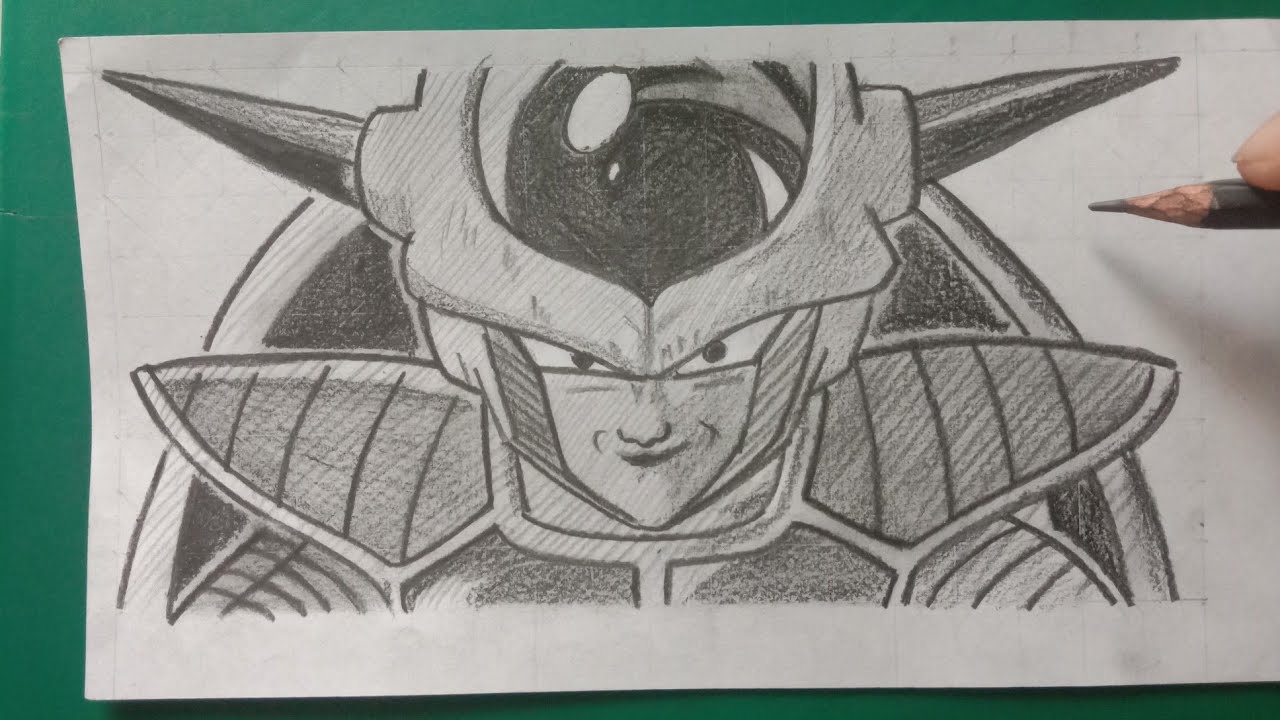How to draw Frieza / Drawing Frieza / Dragon Ball / Anime drawing - YouTube