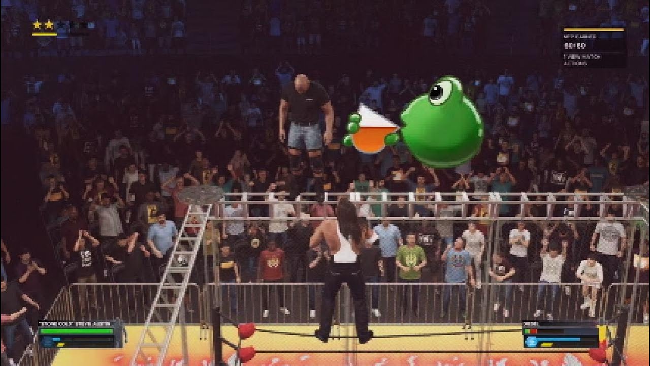 WWE 2K23 STONE COLD VS KEVIN NASH STEEL CAGE MATCH - YouTube