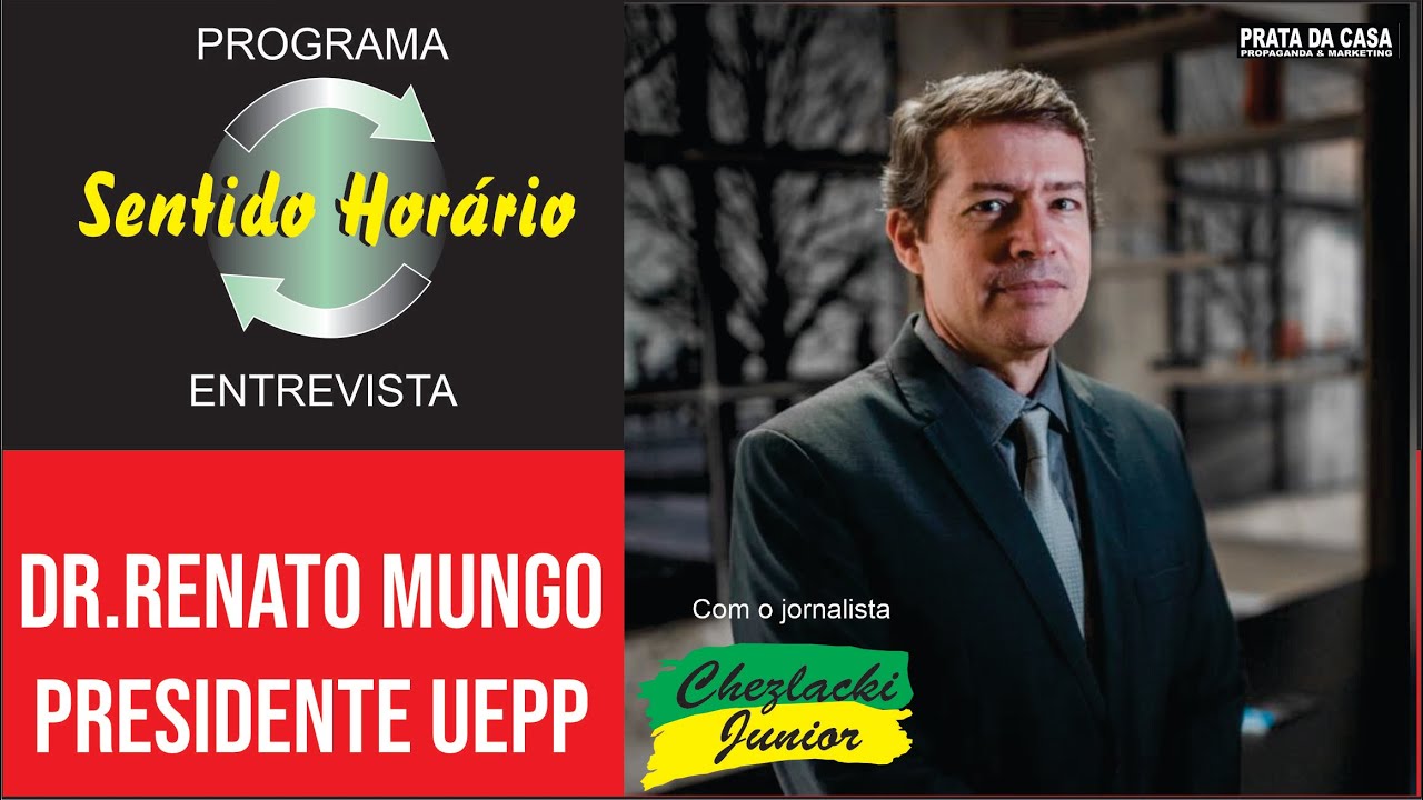 Dr. Renato Mungo, vamos conferir o que já foi feito pelo novo ...