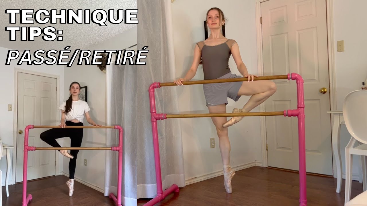 Technique tip | Passé or retiré en pointe, supporting leg and working ...
