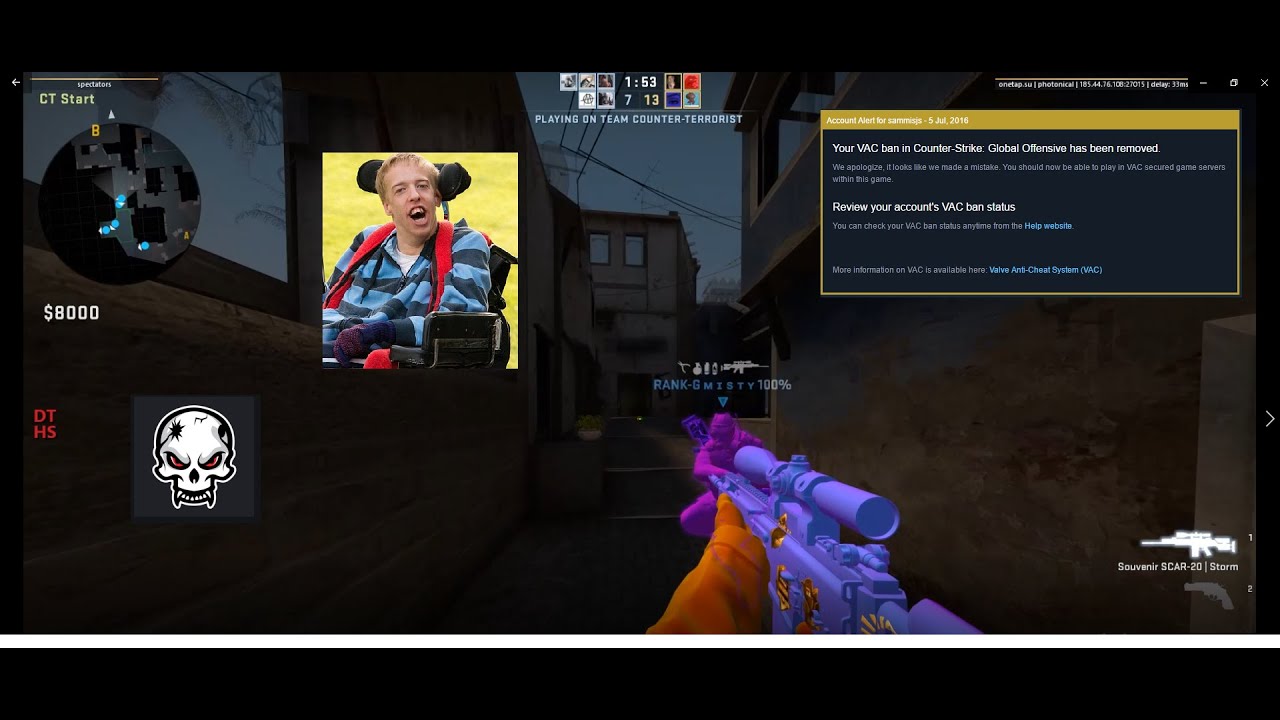 MAKING PEOPLE RQ WITH ONETAP.SU ft. selly.gg/@daered - YouTube
