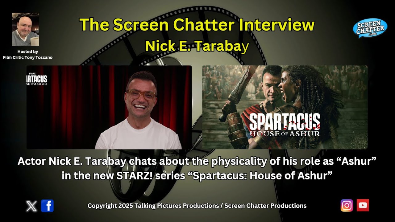 Nick E Tarabay - Spartacus: House of Ashur - YouTube