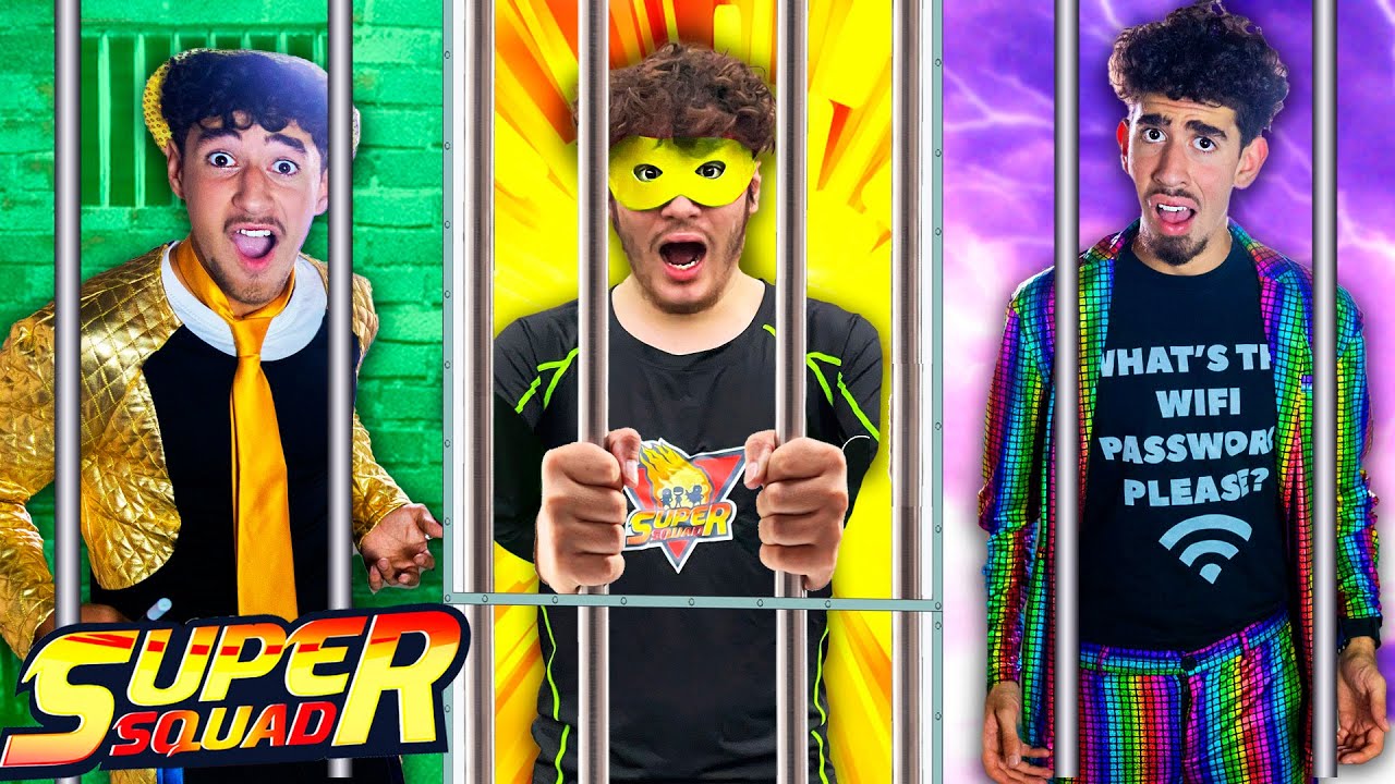 Superhero Prison Break!! - (Super Squad) - YouTube
