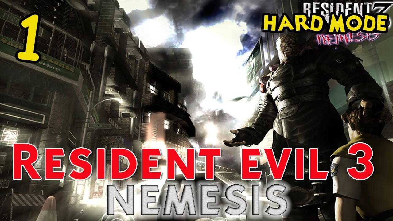 Resident Evil 3 Nemesis Hard Mode PS1 Gameplay Walkthrough HD NO ...