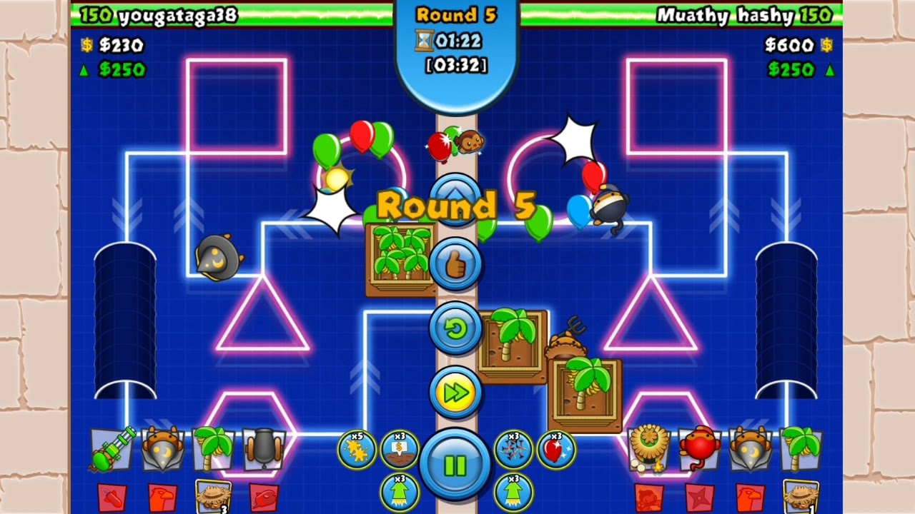 BTD BATTLES Gameplay BEST RAPID STRATEGY 02 - YouTube