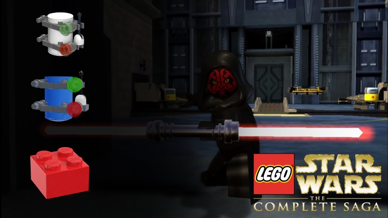 LEGO Star Wars The Complete Saga - Darth Maul - Minikits & Red Power ...
