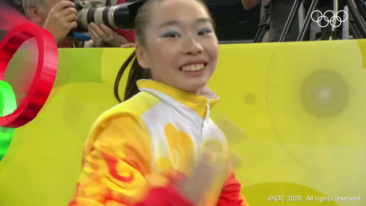 Li Shanshan (CHN) 2008 Olympics TF BB - YouTube