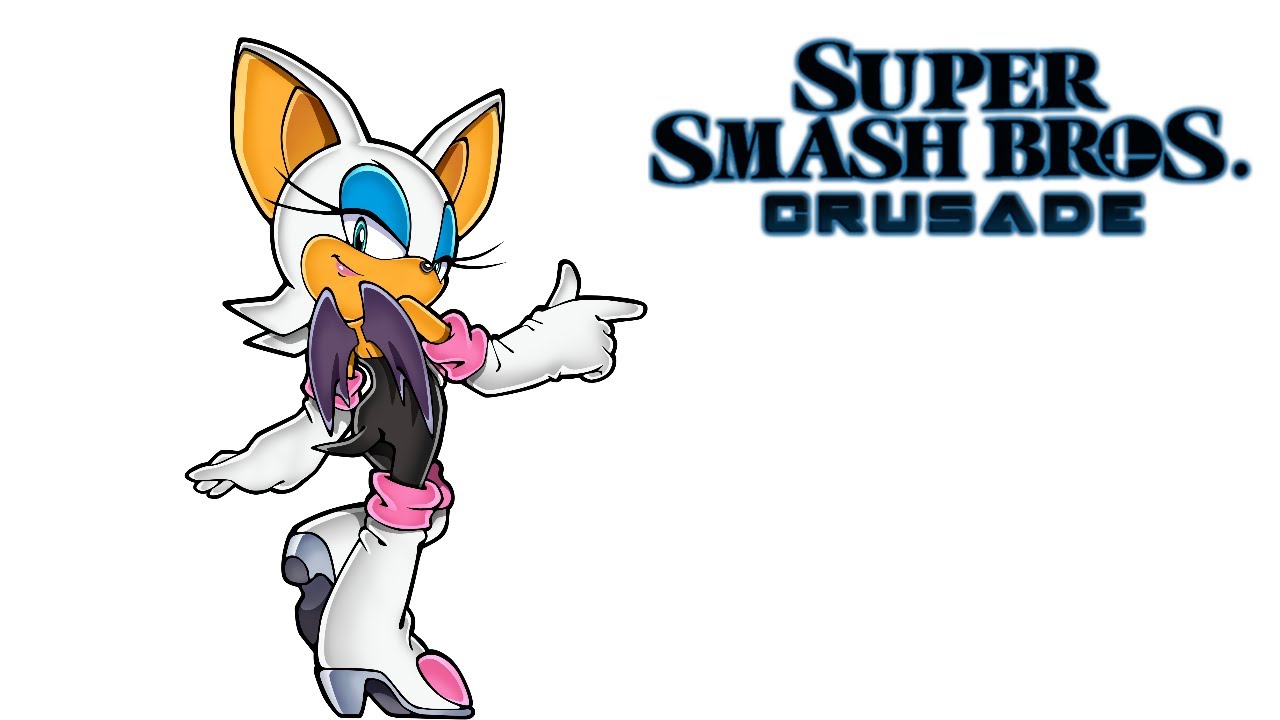 super smash bros cmc v8- modo clássico com rouge the bat - YouTube