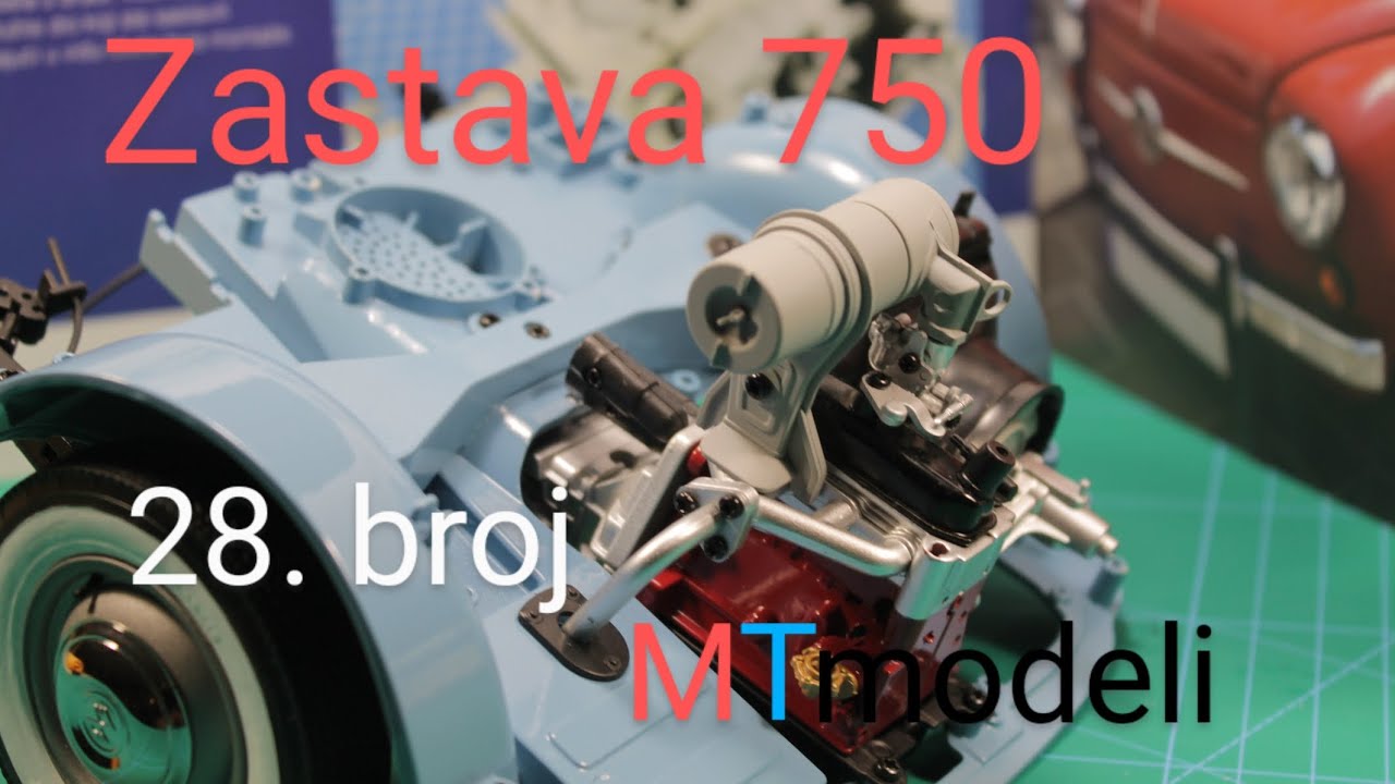 Zastava 750 / Sastavi Fiću / Kolekcionarski model 28. broj @MTmodeli ...
