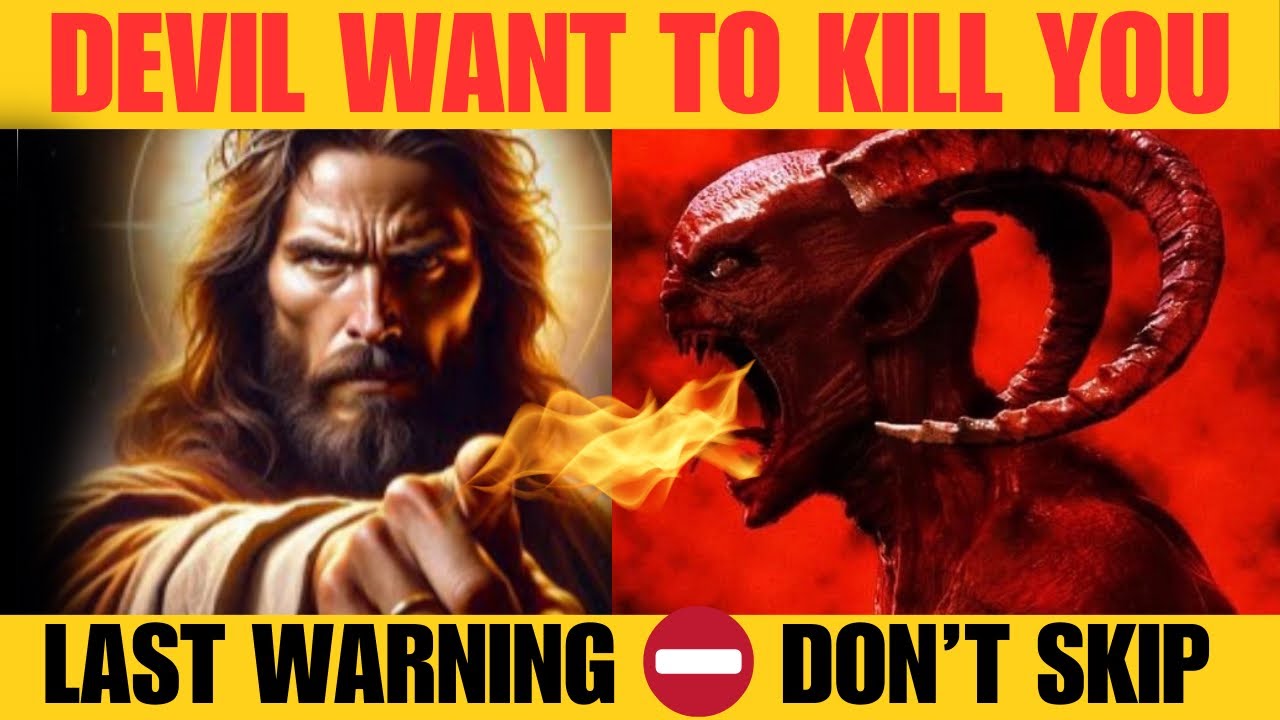Devil want to kill you | God Message Today | God Message For You | God ...