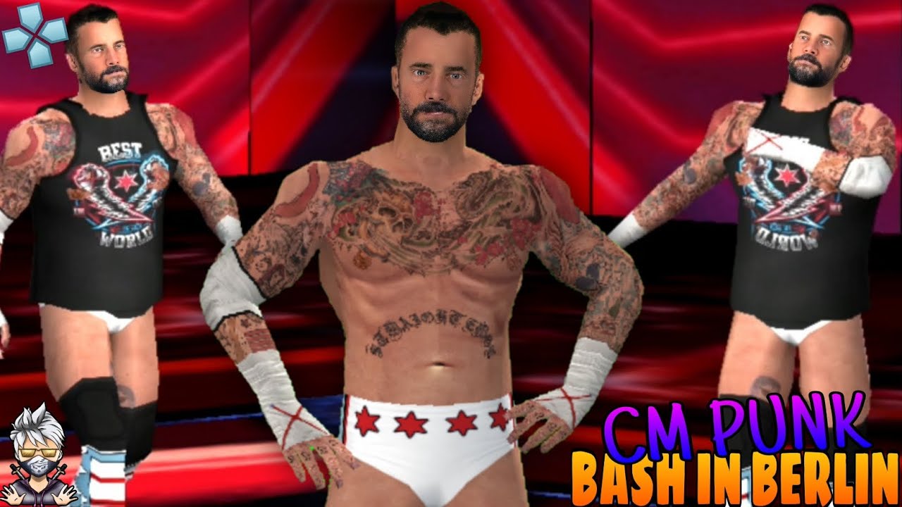 WWE 2K24 PSP: CM PUNK BASH IN BERLIN 2024 MOD | TEXTURES + PAC | PPSSPP ...