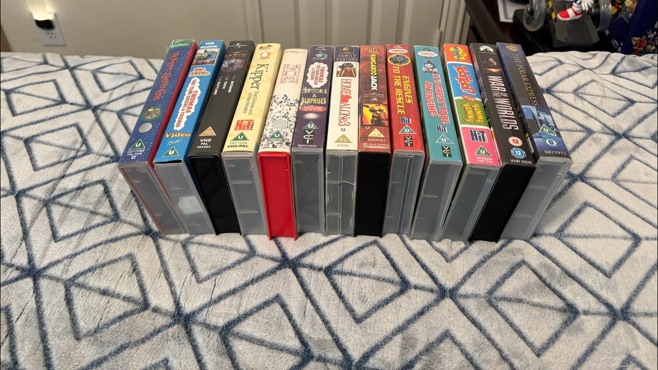My UK VHS Collection For April 2025 Edition - YouTube