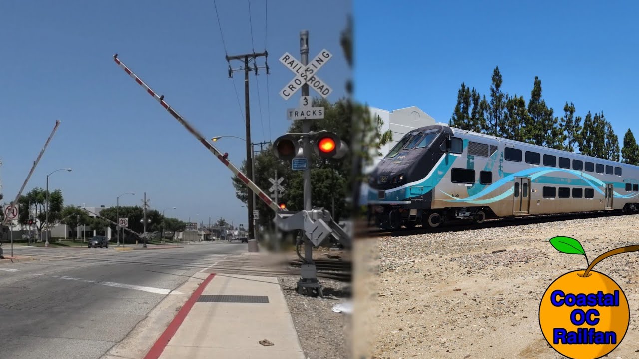 Norwalk Blvd. Railroad Crossing (San Bernardino Sub), Santa Fe Springs ...