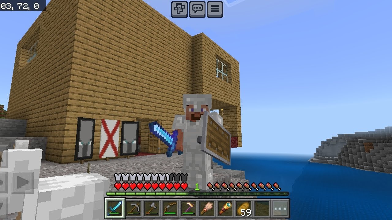 Saga Minecraft 1 59 Exploramos Mais O Oceano E TambÉm Exploramos O