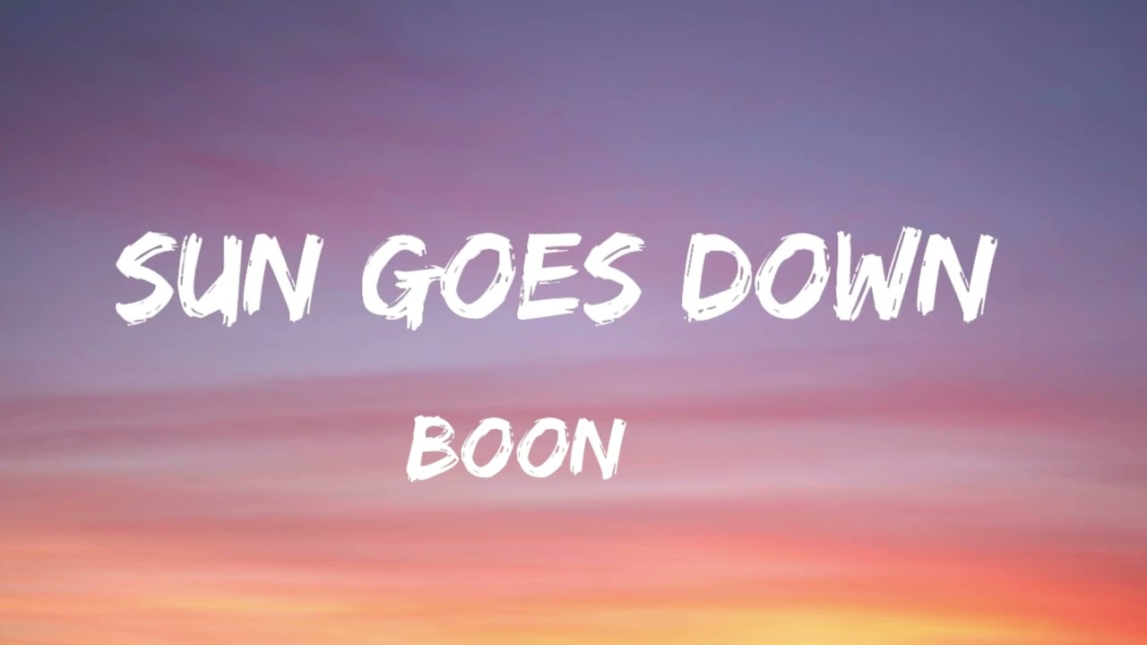 Lil Nas X - SUN GOES DOWN (Lyrics) - YouTube
