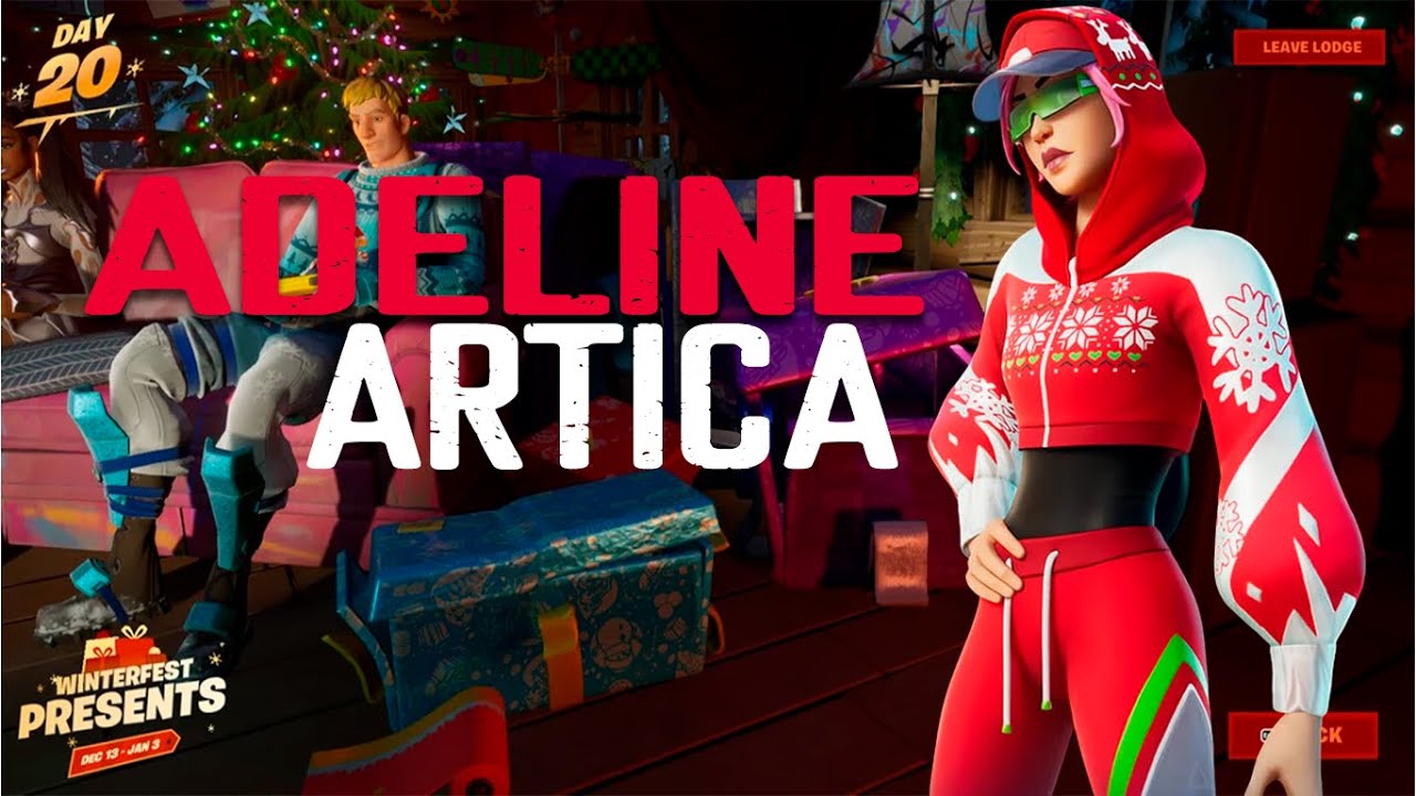 Gameplay com a ADELINE ÁRTICA em FORTNITE - Gameplay PT-BR no PS4-PRO ...
