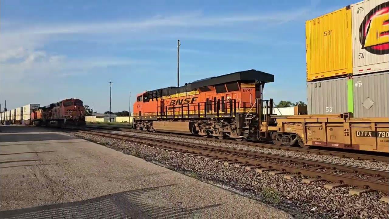 BNSF Chillicothe sub Streator, IL 08/22/24 - YouTube