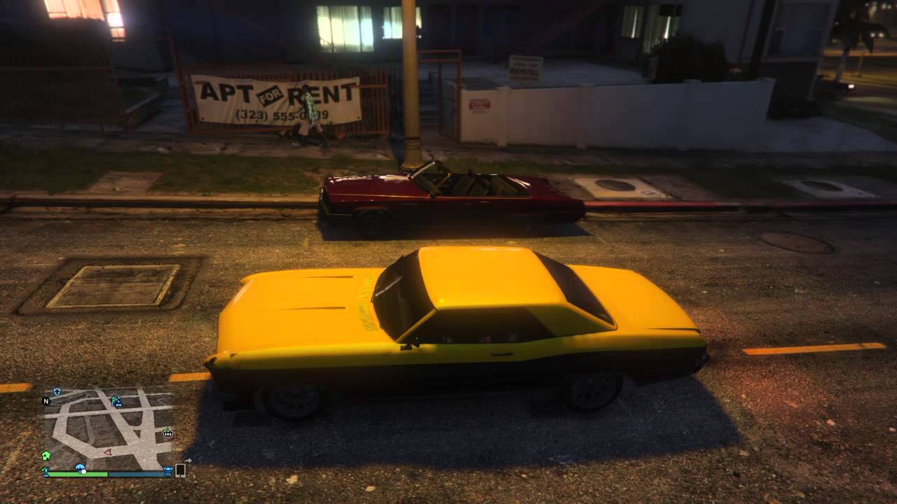 Grand Theft Auto V : rare gang cars - YouTube