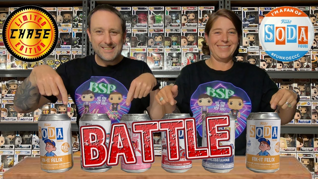 Opening 6 Funko Sodas in a Soda Chase Battle - YouTube