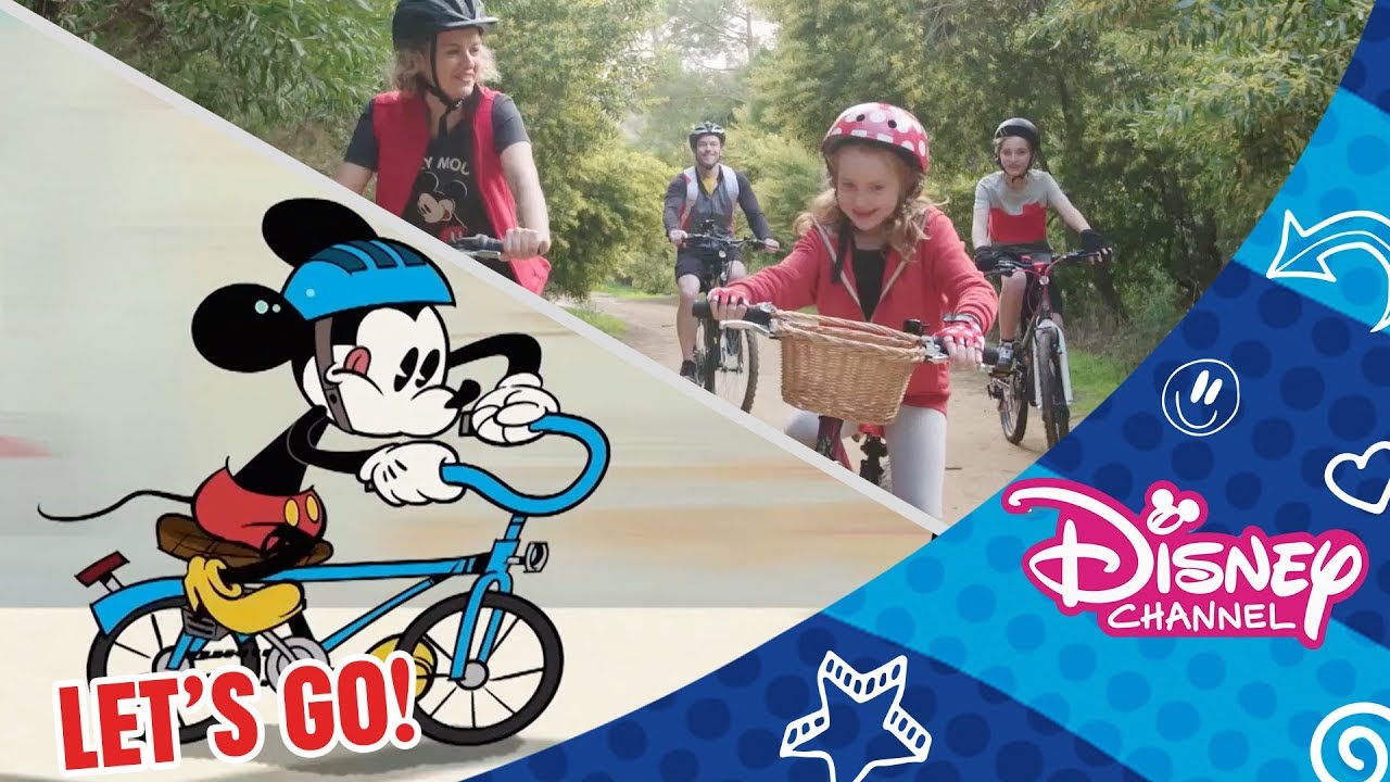Let's Go! | Cycling with Mickey and Friends | Official Disney Channel ...